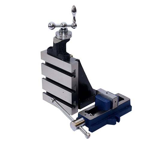 Fixed Base Vertical Slide with Self Centering Vice for your lathe ...